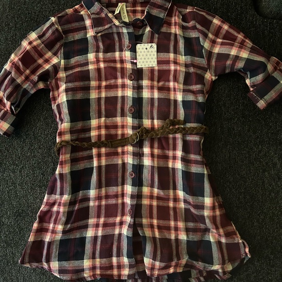 young dimension | Shirts & Tops | Classic Red And Blue Button Down ...